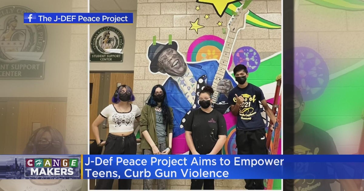 J-Def Peace Project aims to empower teens, curb gun violence - CBS Chicago