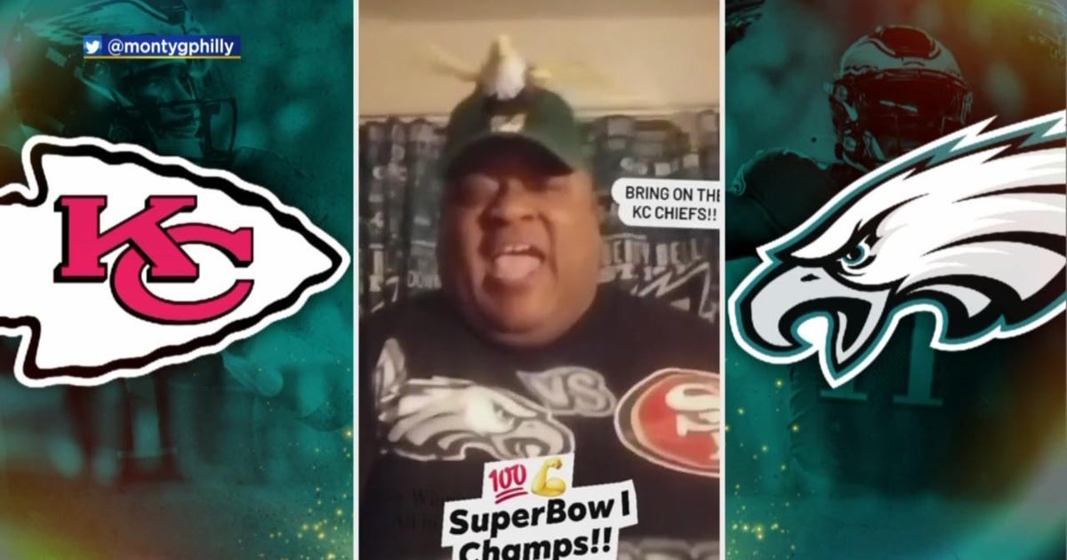 Philly original Monty G celebrates Eagles - CBS Philadelphia