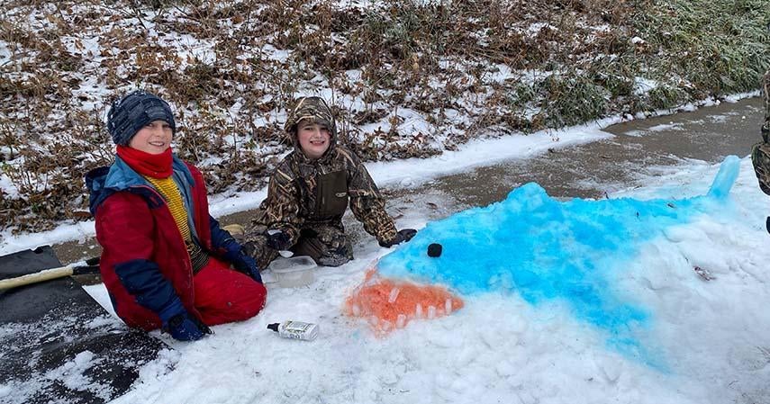 Home, sleet home: North Texans freeze the day!
