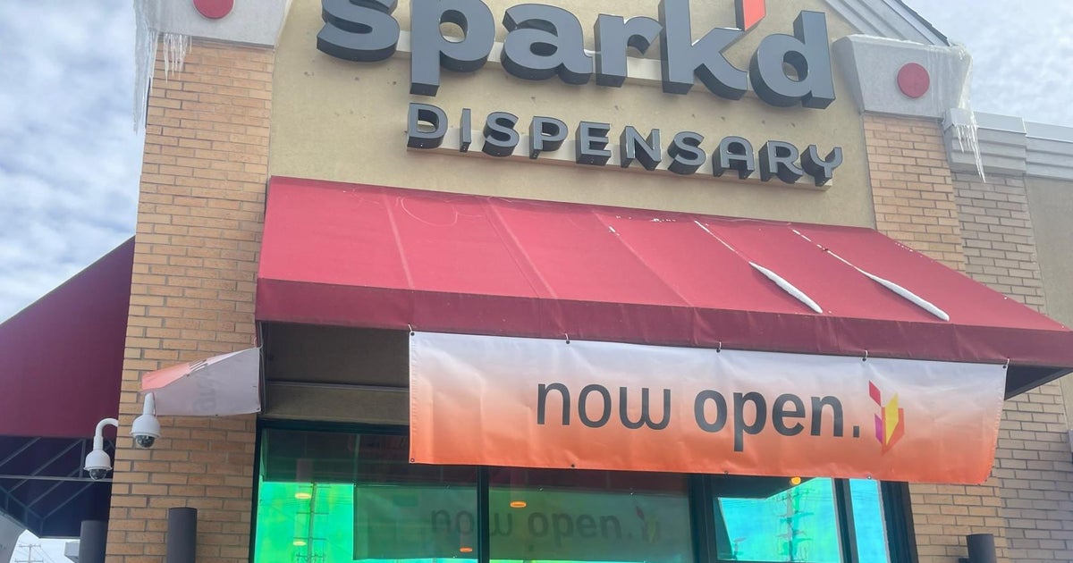 Spark'd marijuana dispensary opens in Hoffman Estates - CBS Chicago