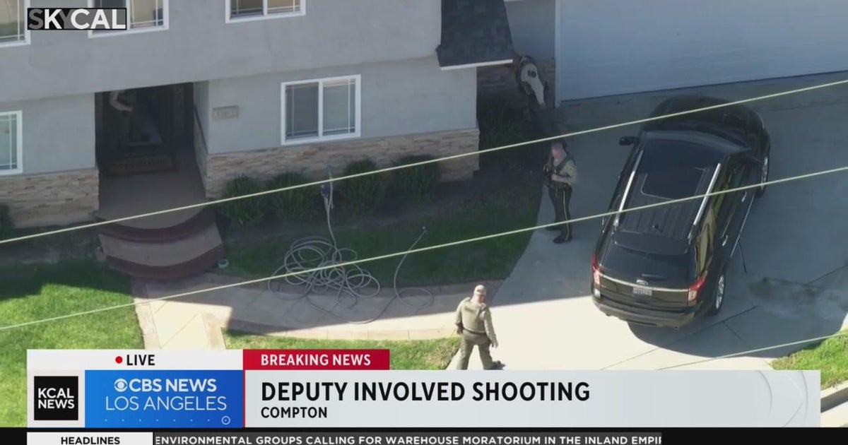 Compton deputy involved shooting - CBS Los Angeles