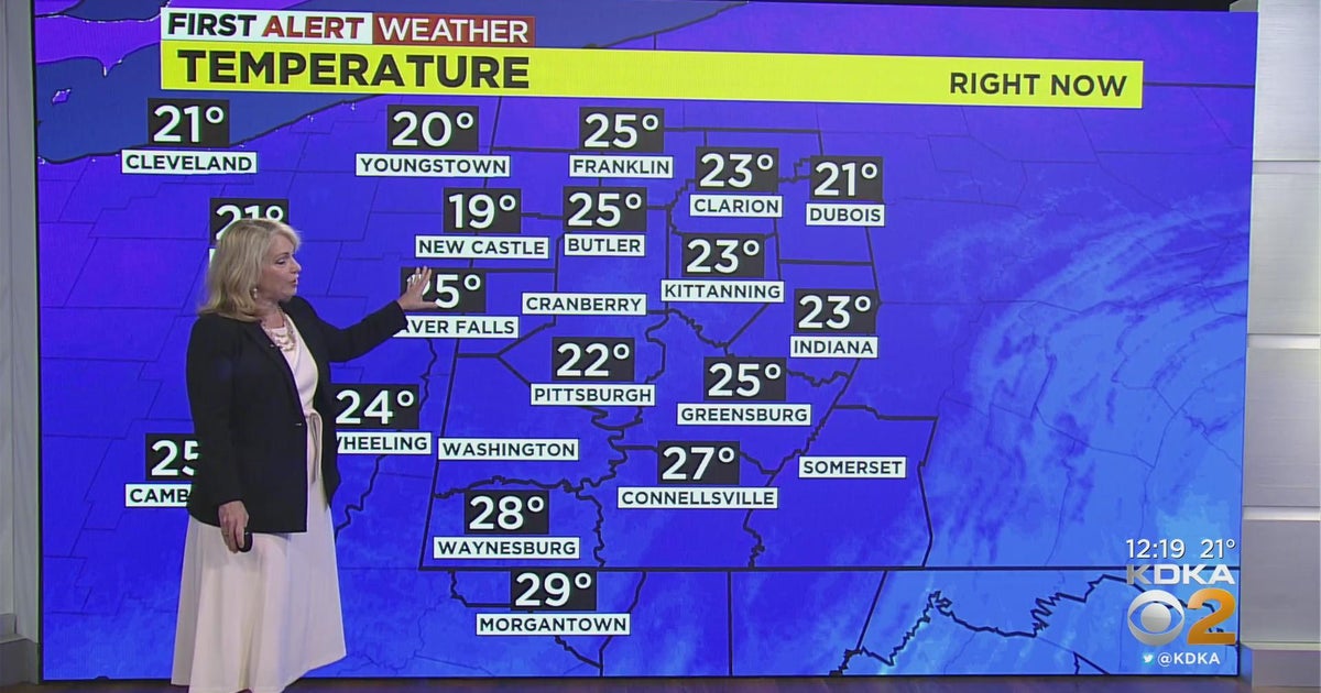 KDKA-TV Afternoon Forecast (1/31) - CBS Pittsburgh