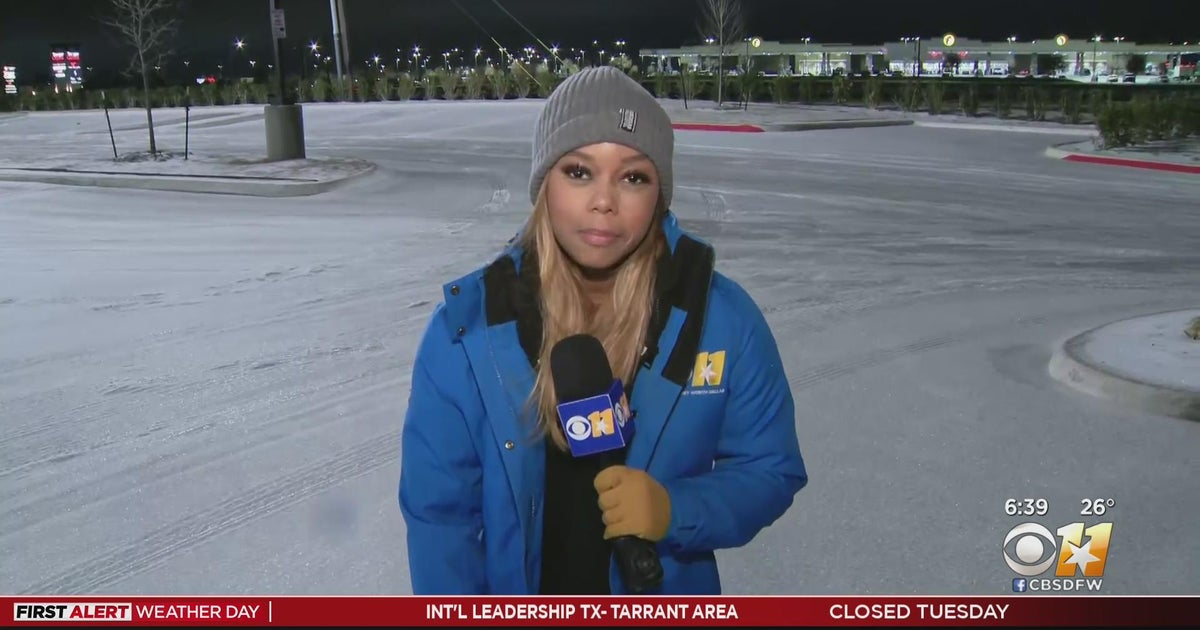 Texas Motor Speedway seeing the worst of winter weather - CBS Texas