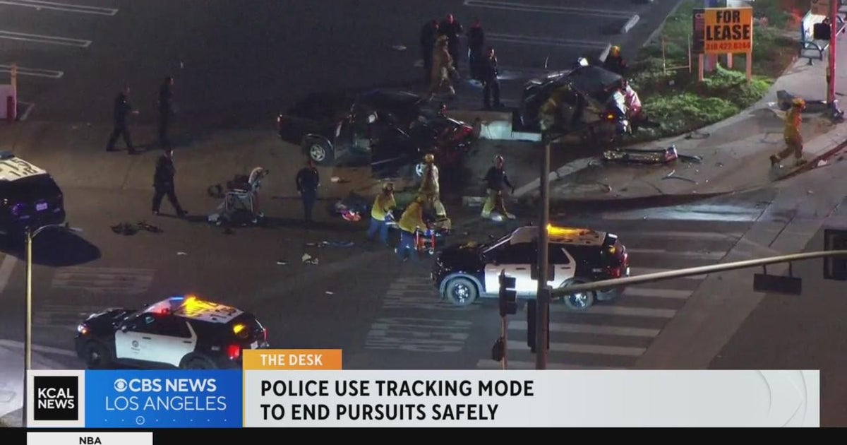 What is 'tracking mode' in police pursuits? - CBS Los Angeles