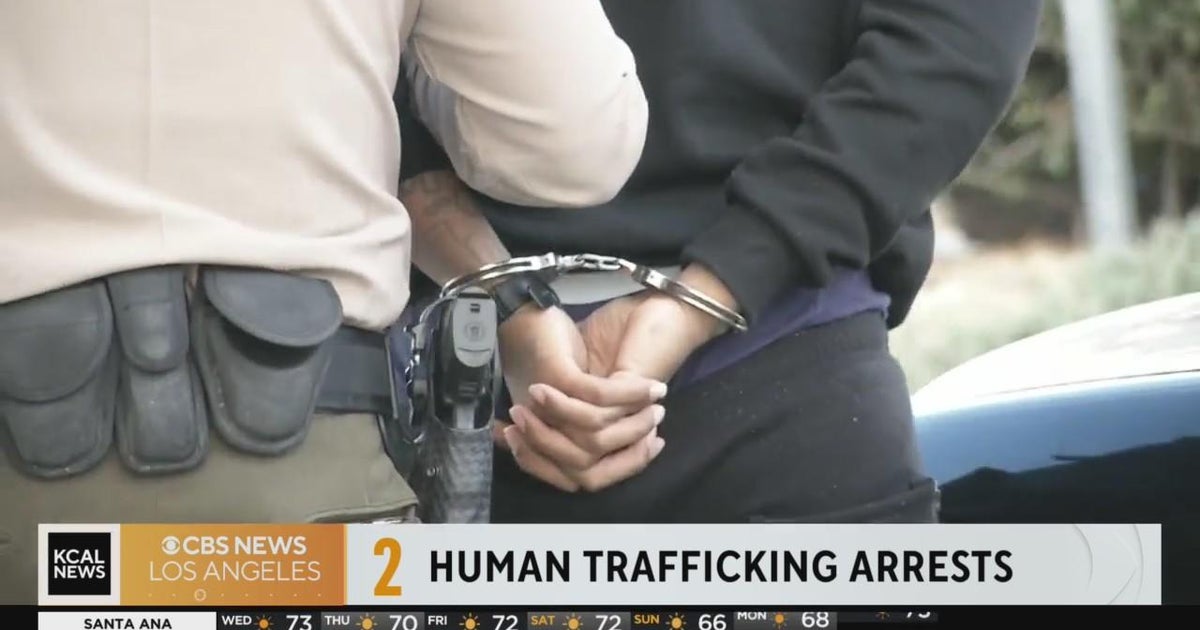 Human trafficking task force announces rescues, arrests - CBS Los Angeles