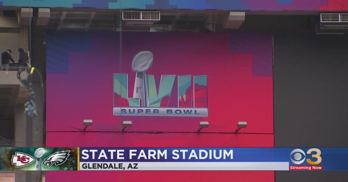 Get a look at State Farm Stadium, site of Super Bowl LVII - CBS ...