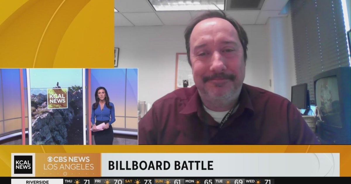 The Brief: Battle over possible Metro digital billboards - CBS Los Angeles