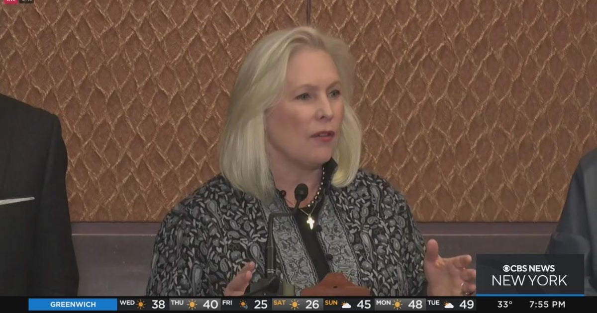 Sen. Gillibrand reintroduces bill offering nationwide paid leave - CBS New York