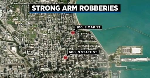 Chicago police warn of strongarm robberies on North Side - CBS Chicago