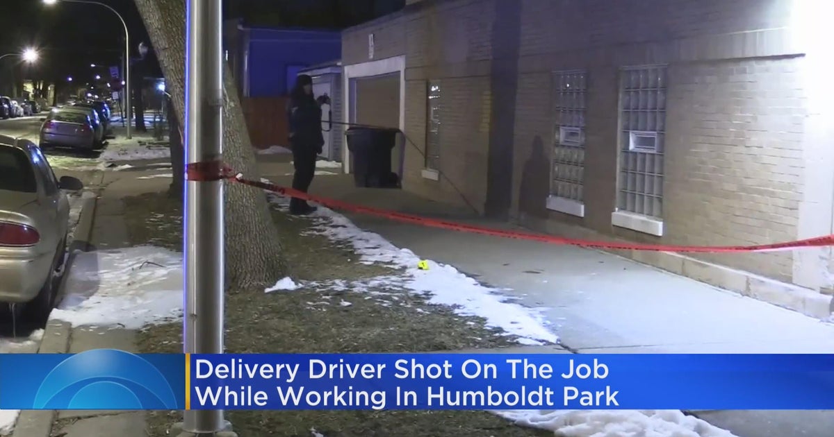Delivery Driver Shot Robbed In Humboldt Park Cbs Chicago