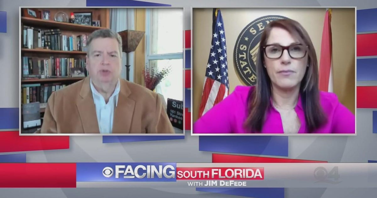 Facing South Florida: One-on-One with State Sen. Tina Polsky - CBS Miami