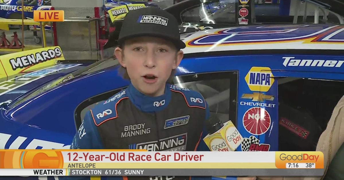 12-Year Old Racecar Driver - Good Day Sacramento