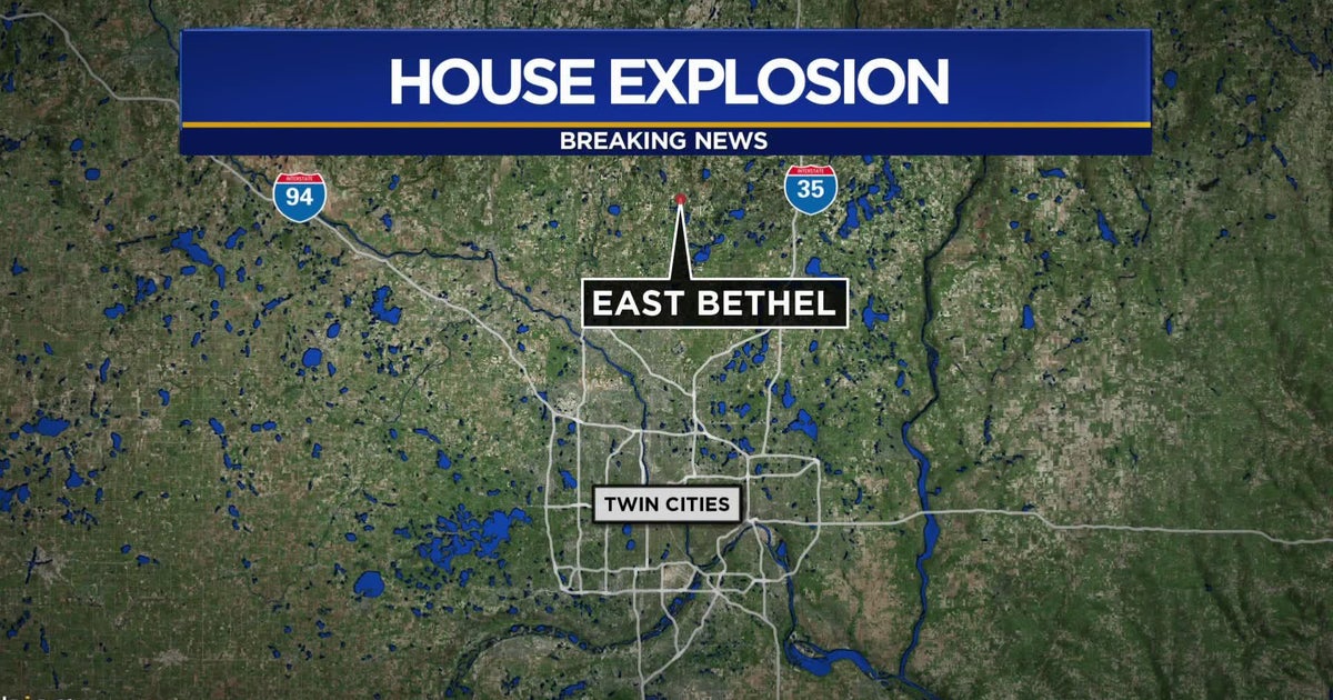 Officials give update on East Bethel house explosion - CBS Minnesota