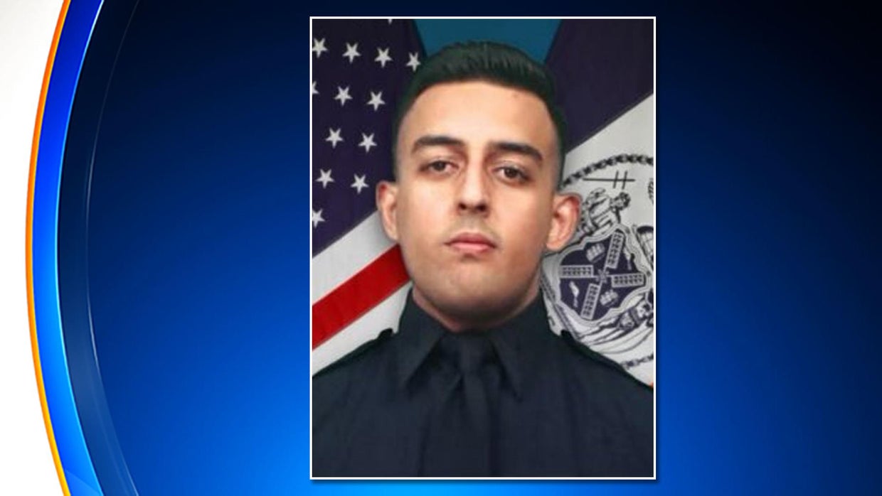 Street renamed in honor of fallen NYPD Officer Adeed Fayaz - CBS New York