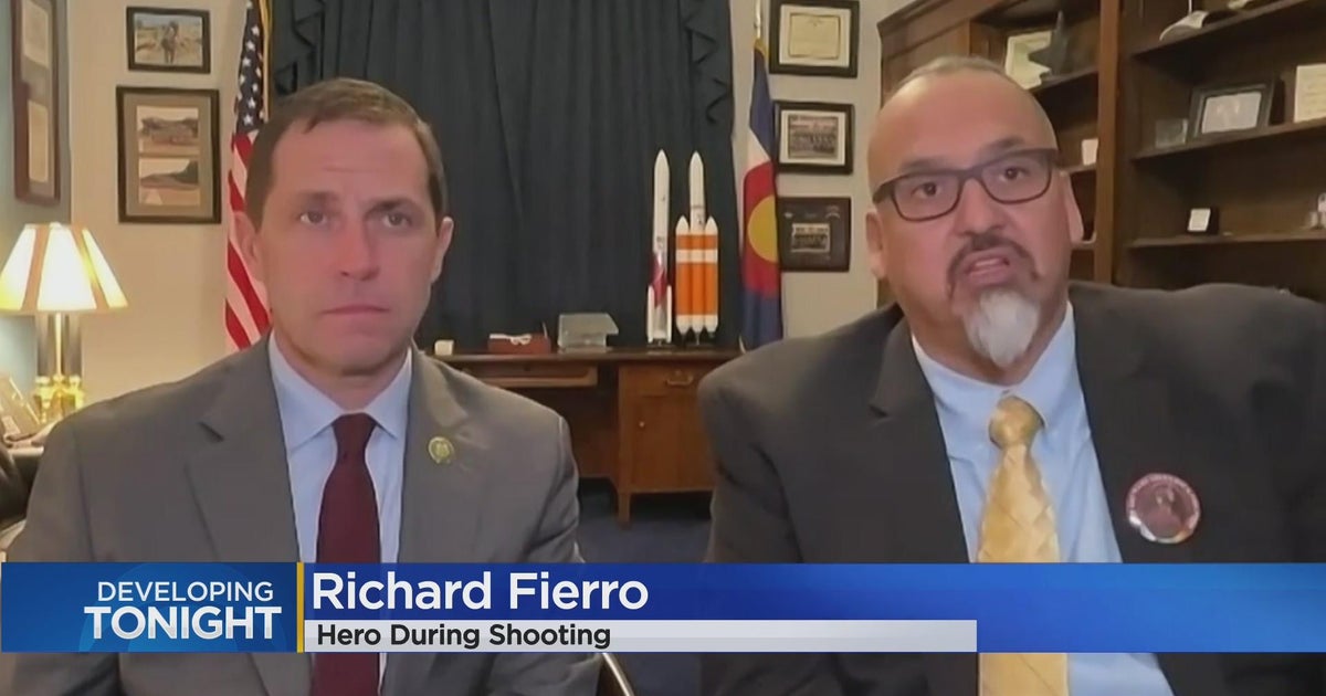 Club Q hero Richard Fierro attends State of the Union address - CBS ...