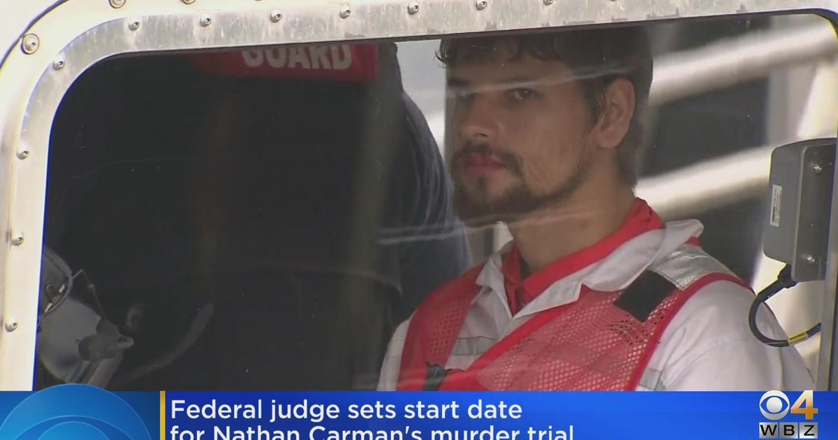 Federal judge sets start date for Nathan Carman's murder trial - CBS Boston