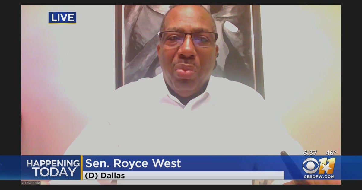 State Senator Royce West discusses new Opal Lee portrait at the State ...