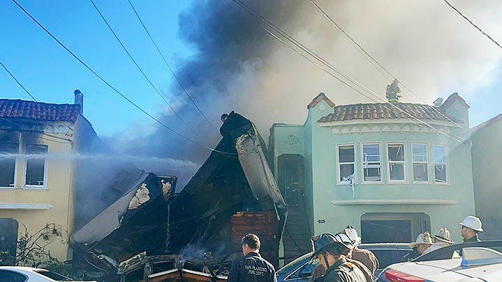 UPDATE: Body found after fatal explosion, fire at San Francisco Sunset ...