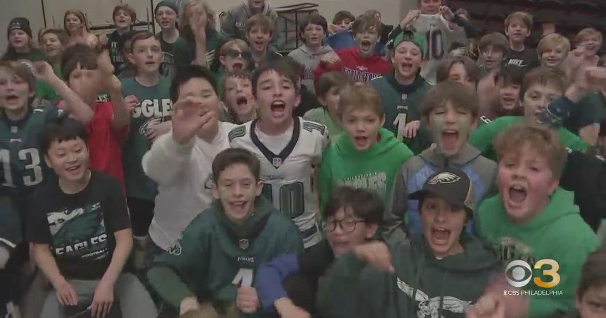 Super Bowl LVII: Three Delco schools hold Eagles pep rallies - CBS ...