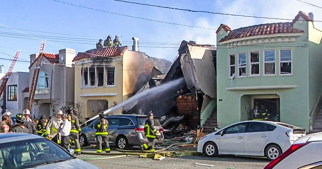 Body found in destroyed S.F. Sunset District house - CBS San Francisco