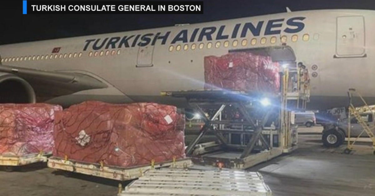More than 5 tons of aid material from Boston sent to Turkey after ...