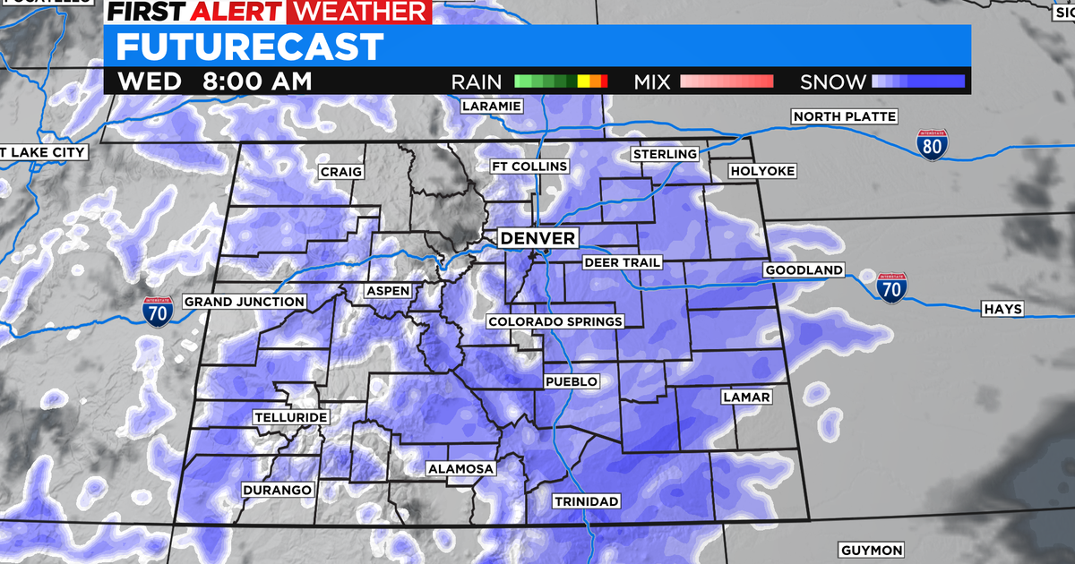Colorado Weather: Next snow storm is a few days away - CBS Colorado