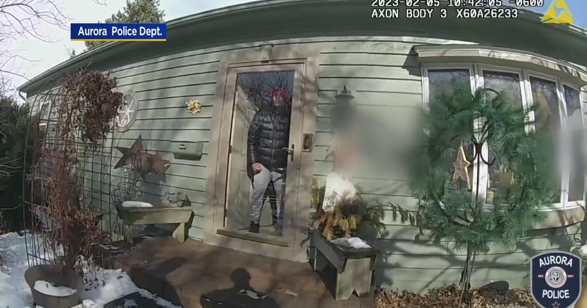 Aurora police release video of man being shot by officers - CBS Chicago