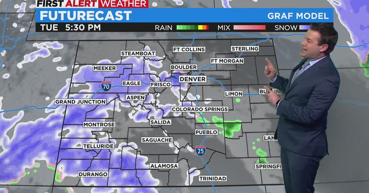 Mild Monday, Windy Tuesday, Snowy Wednesday - CBS Colorado