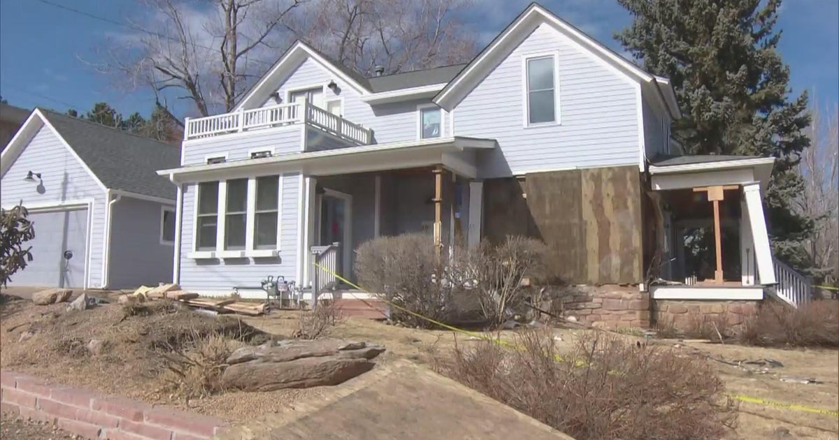 Alleged DUI driver launches Porsche into Boulder home - CBS Colorado