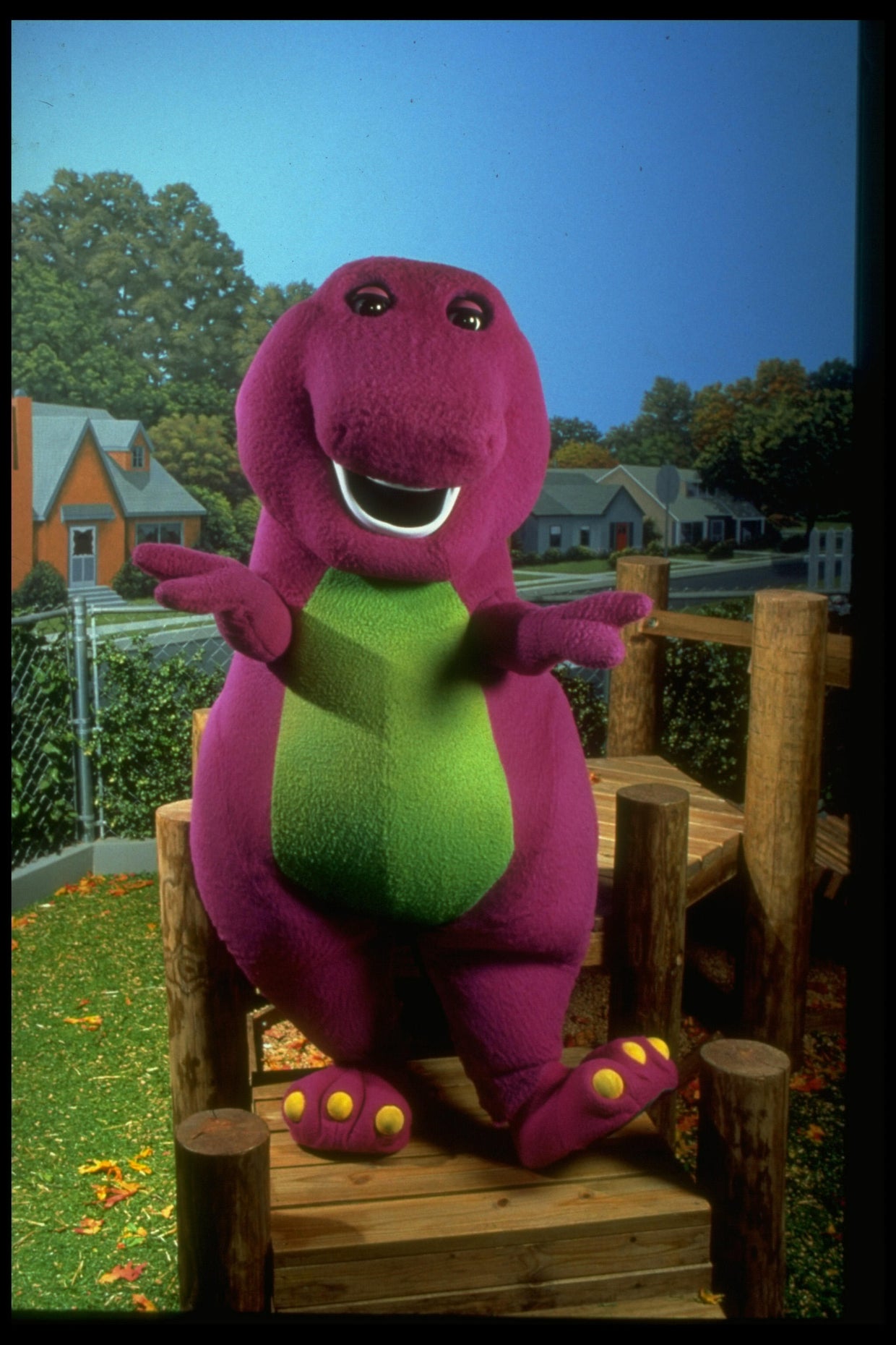 Barney is making a comeback – with a new look - CBS News