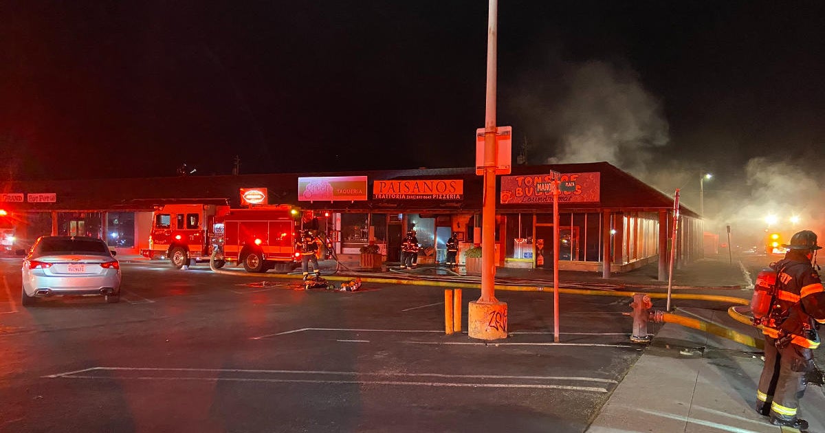 Fire extinguished at Pacifica strip mall early Wednesday - CBS San ... Fire extinguished at Pacifica strip mall early Wednesday - CBS San ...