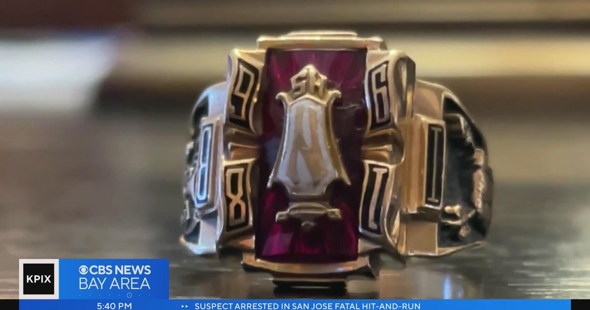 Long lost ring that disappeared at Lake Tahoe reunited with owner after 23 years - CBS San Francisco