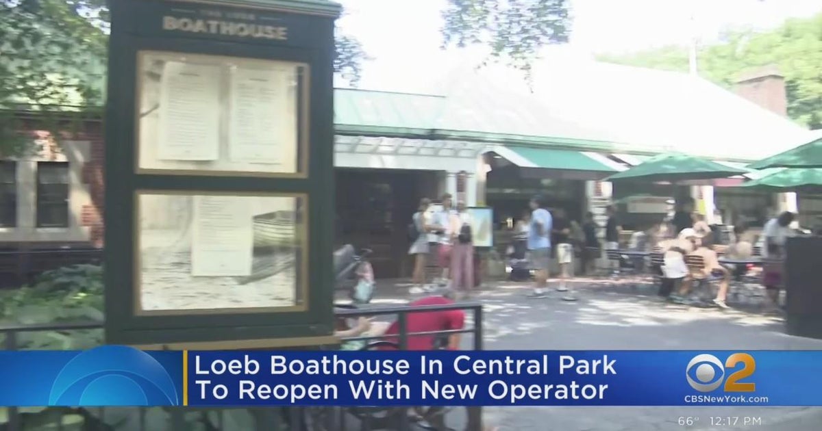 Central Park's Loeb Boathouse to reopen this summer - CBS New York