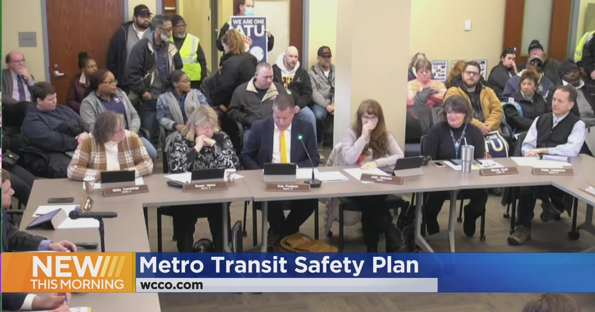 Met Council unanimously approves transit safety plan - CBS Minnesota