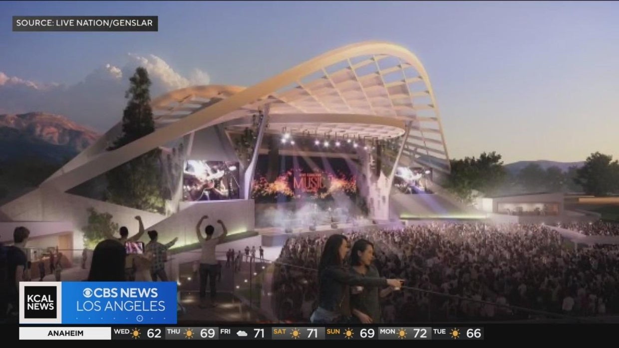 Irvine community torn over proposed new outdoor amphitheater - CBS Los ...