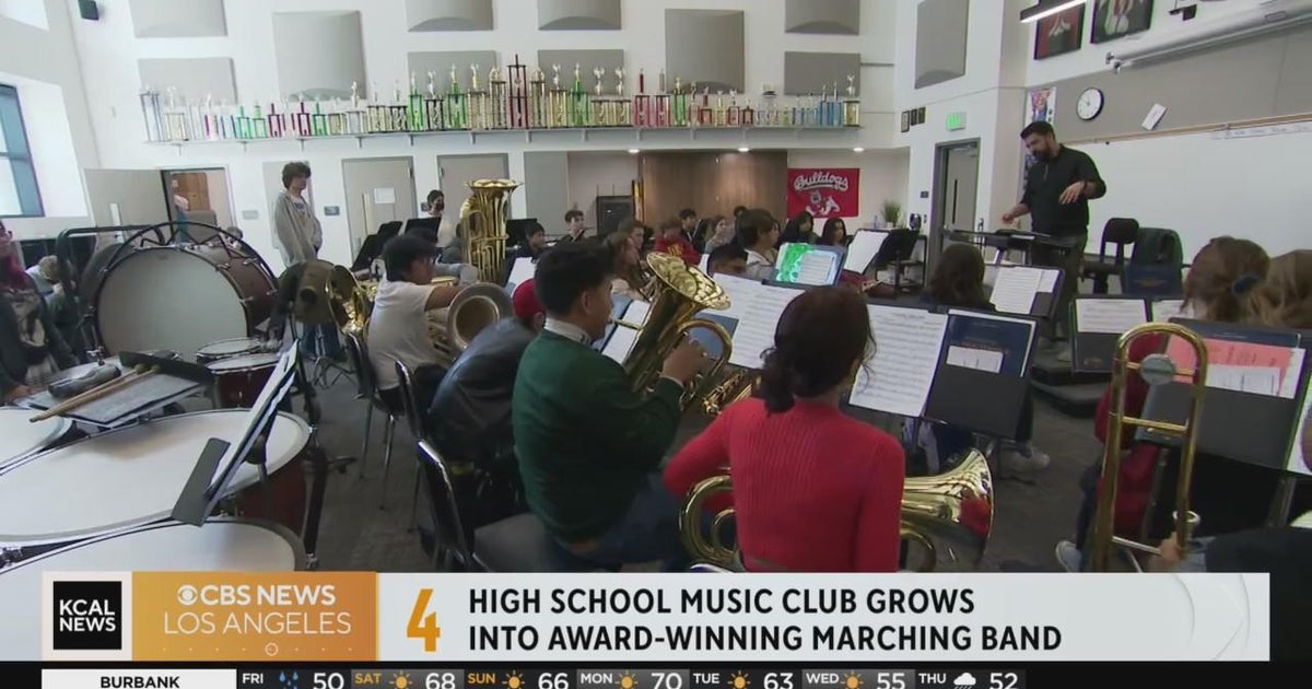 Cleveland High School Marching Band is the little band that could - CBS ...