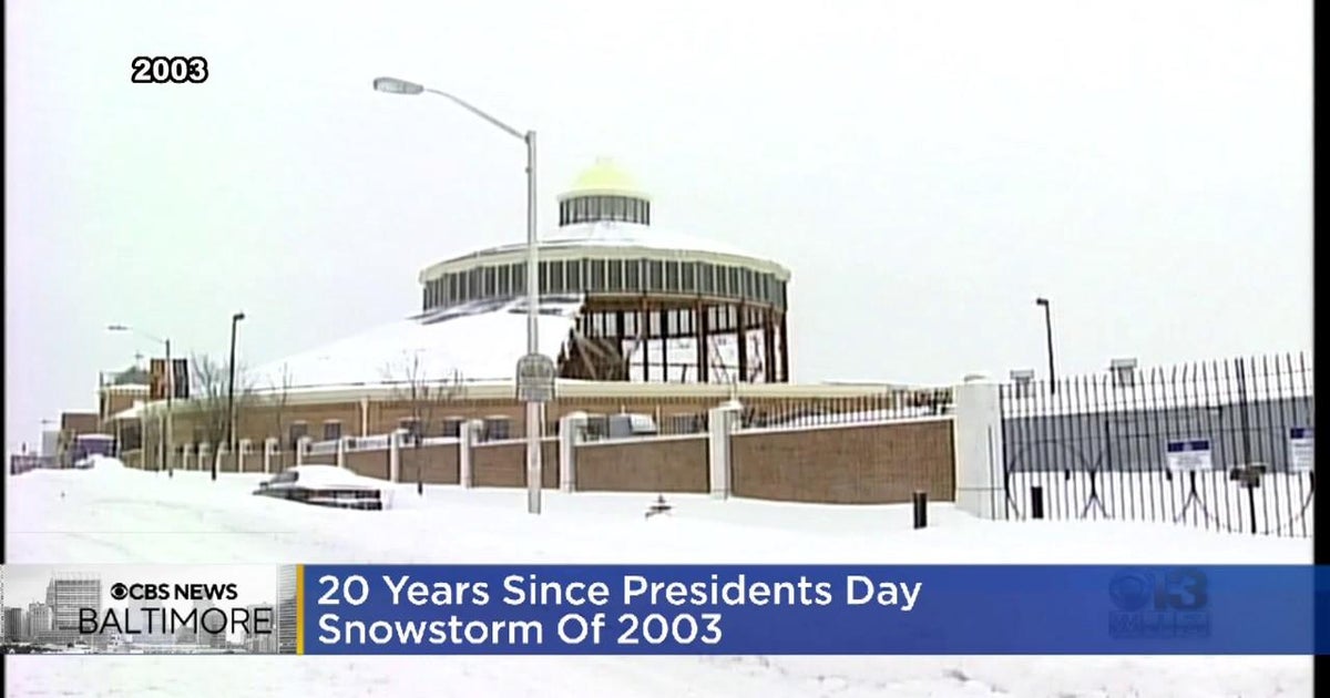 20 years since presidents day snowstorm of 2003 - CBS Baltimore