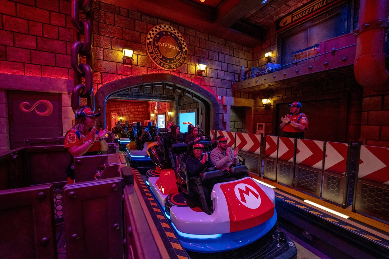 Universal Studios opens Super Nintendo World theme park in Los Angeles ...