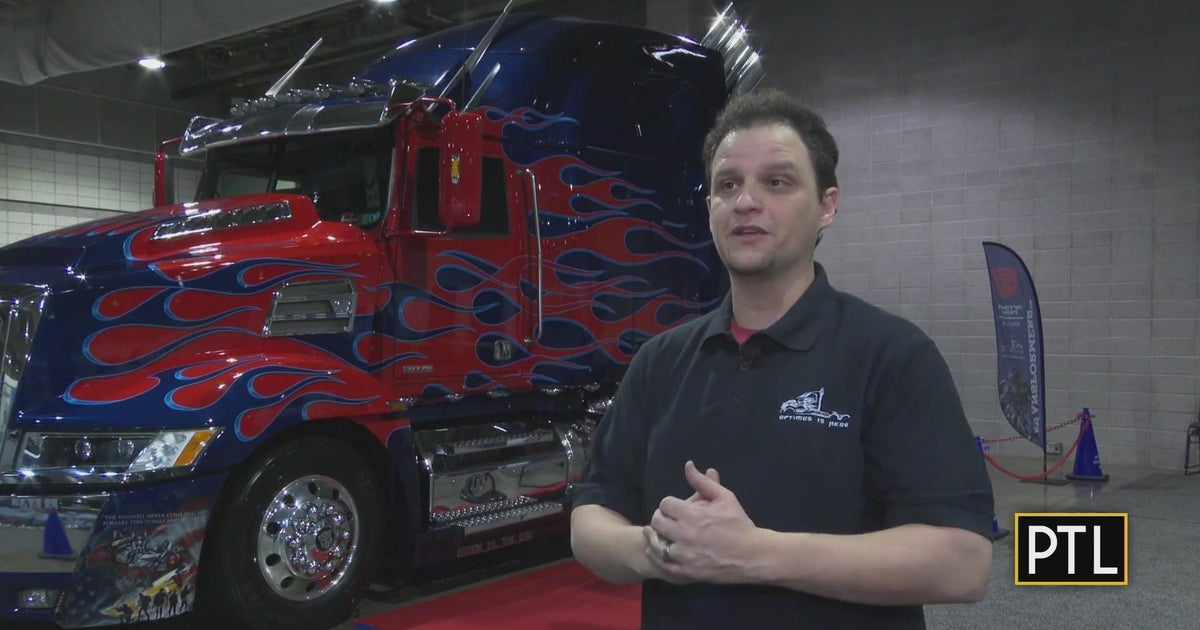 Optimus Prime invades the Pittsburgh Auto Show - CBS Pittsburgh