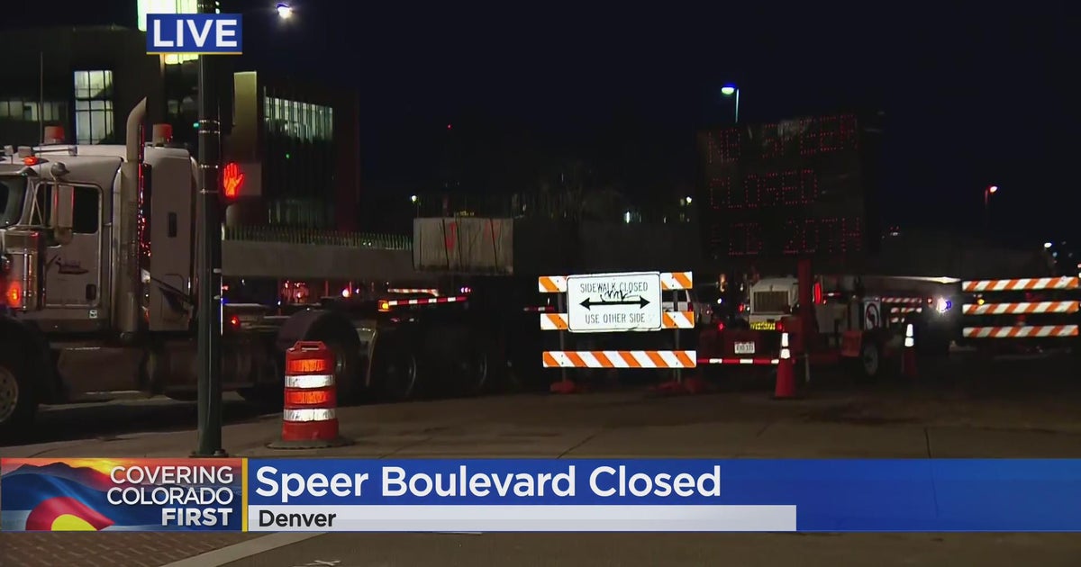 Stretch of Speer northbound closed for continued effort in new Larimer ...