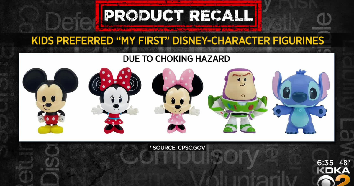 Figurine toys recalled due to possible choking hazard - CBS Pittsburgh