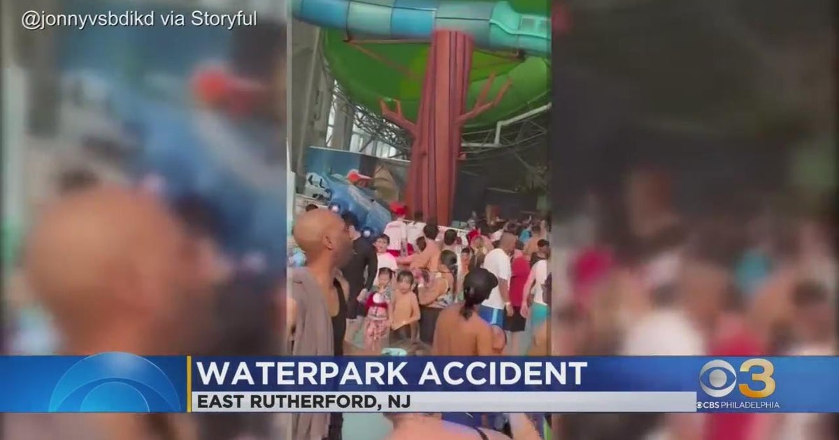 Four injured after malfunction at New Jersey water park - CBS Philadelphia