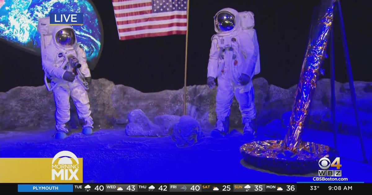 Space Adventure Boston brings the moon to you - CBS Boston