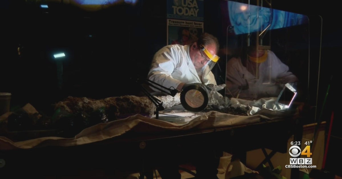 Experts looking at what's inside 300-year-old time capsule from pirate ...
