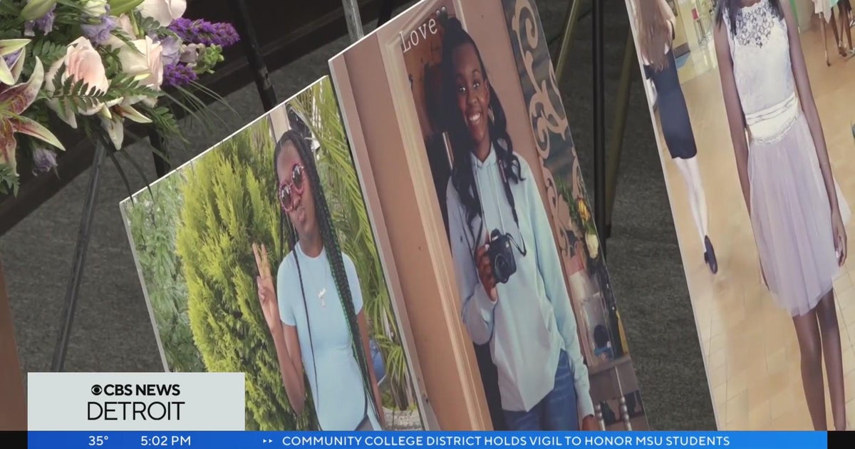 'Forever a Spartan': Funeral held for Michigan State victim - CBS Detroit
