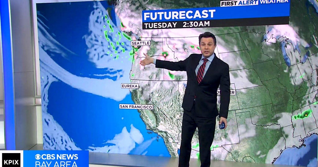 First Alert Weather Monday Night Forecast - CBS San Francisco