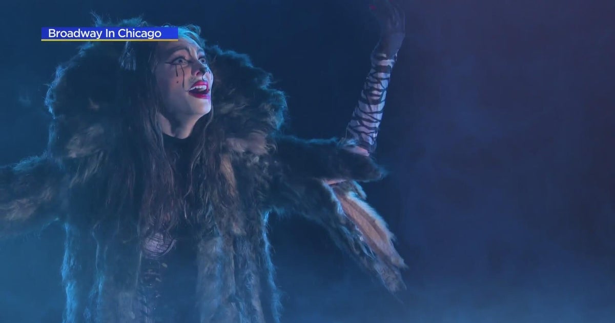 "Cats" playing at Nederlander Theatre through Sunday - CBS Chicago