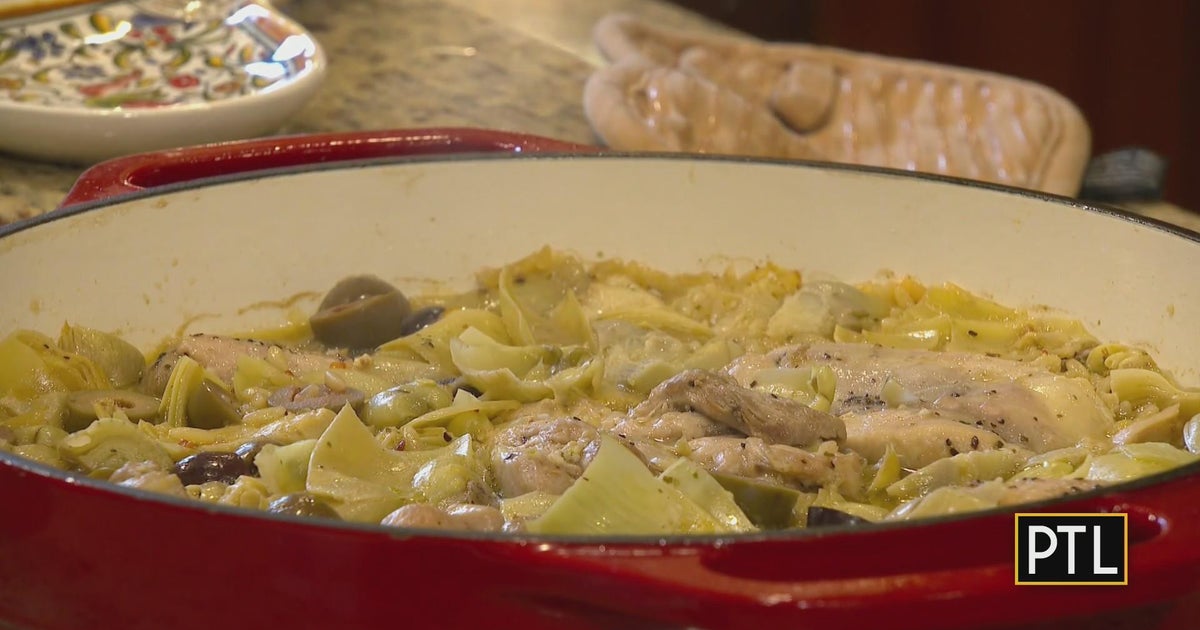 Cooking with Rania: Chicken with Artichokes and Orzo - CBS Pittsburgh