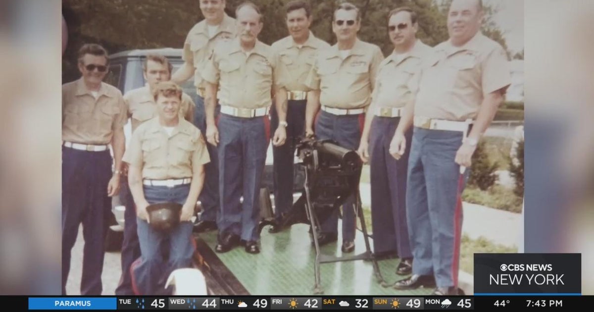 World War I machine gun stolen from Marine Corps veterans on L.I. - CBS ...