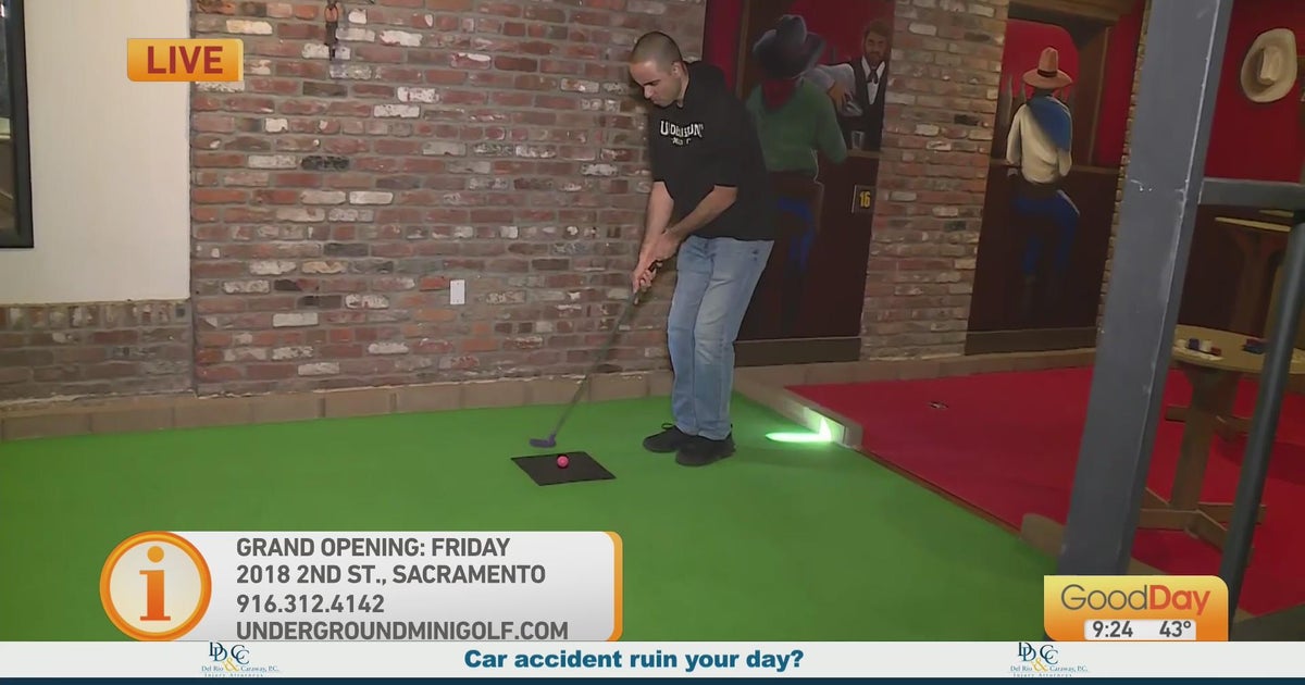 Underground Mini Golf - Good Day Sacramento